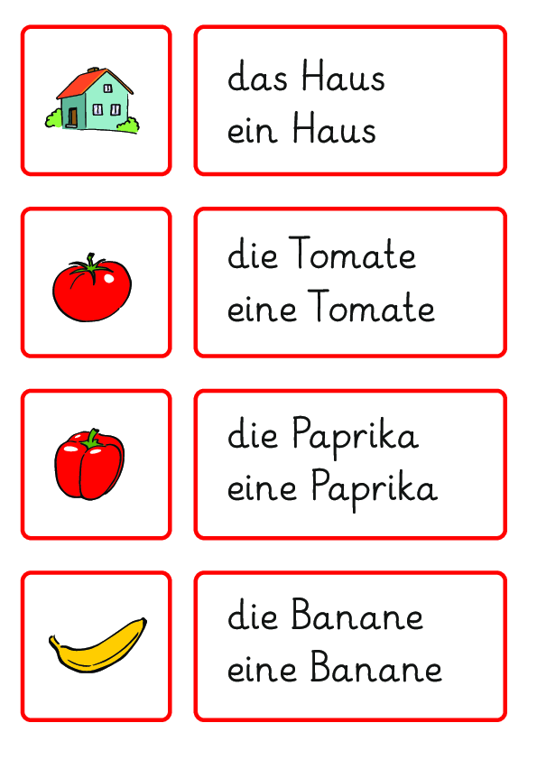 Wörter mit Begleitern lesen (.pdf) - Lernstübchen