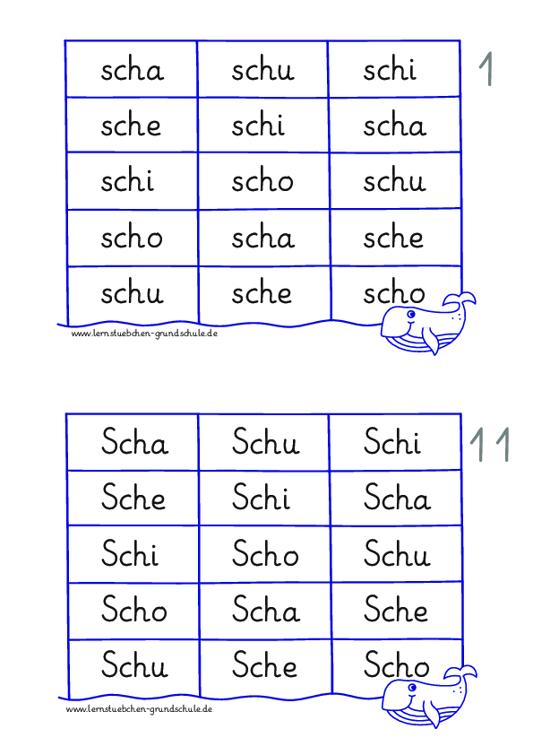 Laut Sch - sch, Grundschule (.pdf)