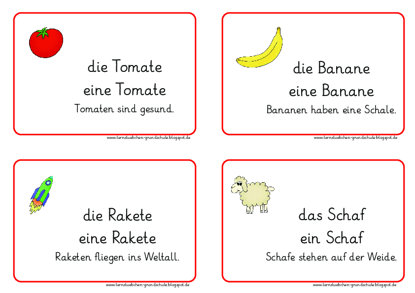 `wort n` | Grundschule (.pdf)
