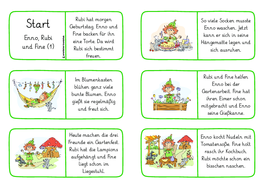 `fasching lesen` | Grundschule (.pdf)