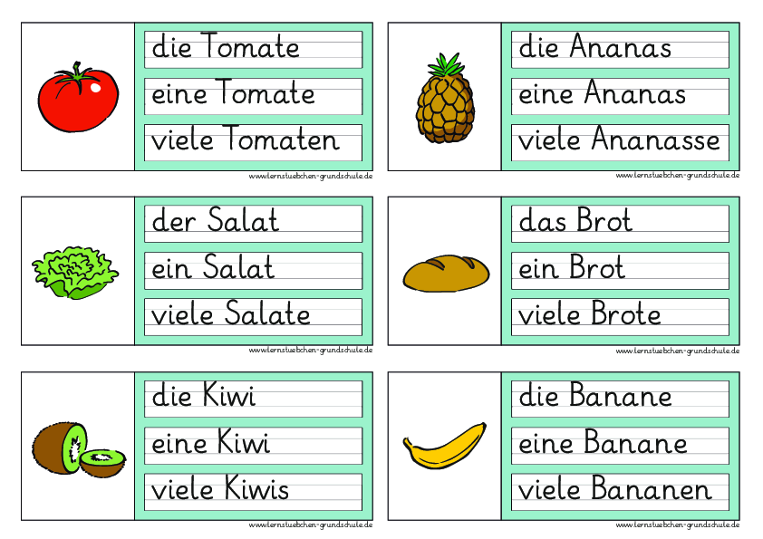 abschreibübungen, Deutsch Grundschule (.pdf)