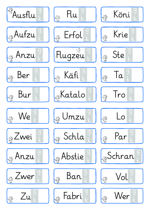 `haka abmelden` | Grundschule (.pdf)