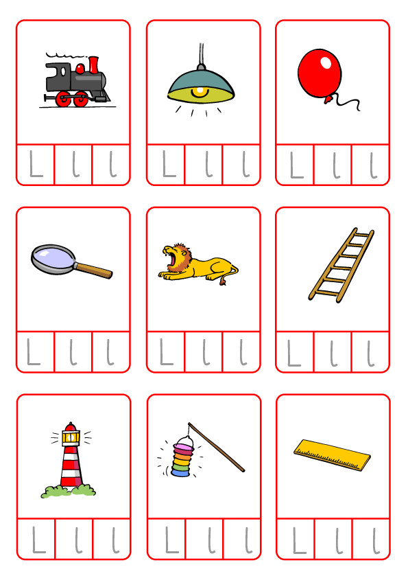 Buchstabe L - l, Grundschule (.pdf)