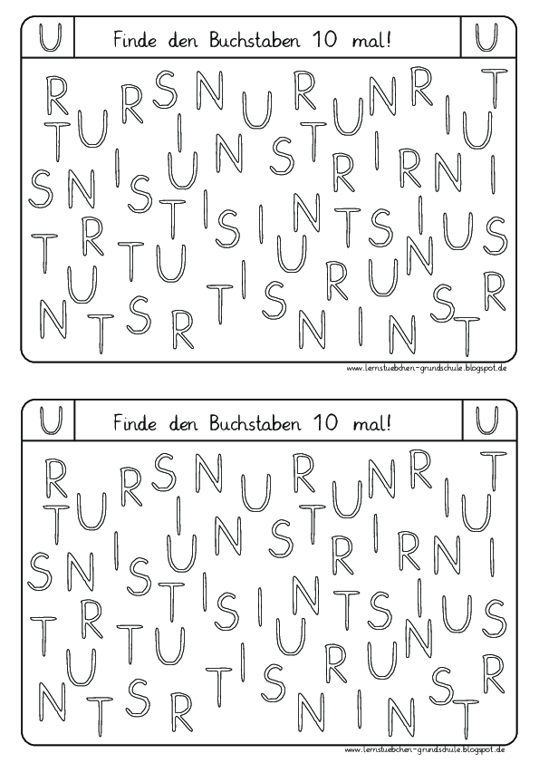 `buchstaben` | Grundschule (.pdf)