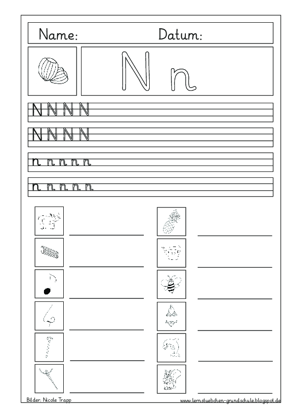 `n schreiben` | Grundschule (.pdf)
