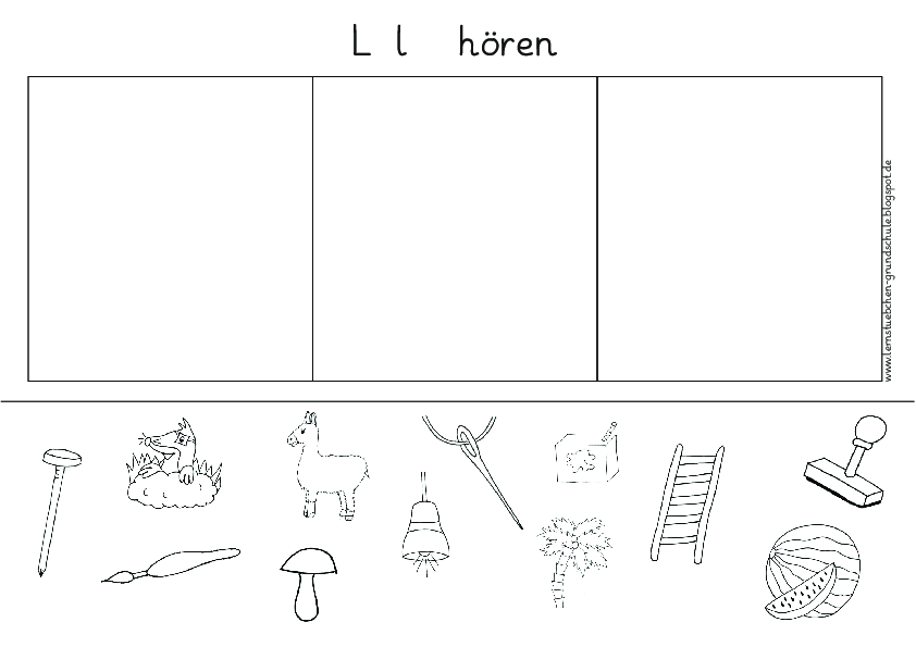 Buchstabe L - l, Grundschule (.pdf)