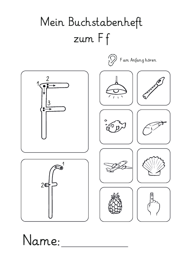 ein Selbstlernheft zum F (in GS und ... (.pdf) - Lernstübchen