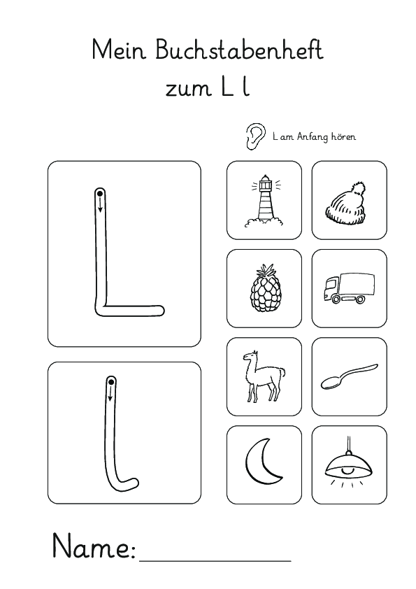 ein Selbstlernheft zum L (in GS und ... (.pdf) - Lernstübchen