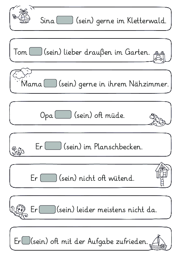 Erstaunlich Form Von Sein 3 Buchstaben Bild
