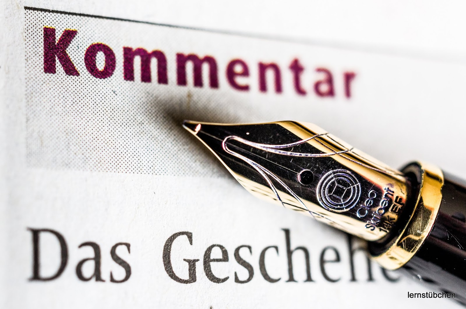 eure mir so lieben Kommentare ... (.pdf) - Lernstübchen