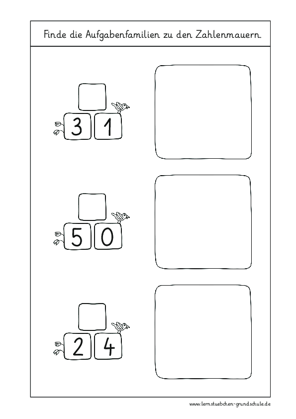 `rechenmauer` | Grundschule (.pdf)