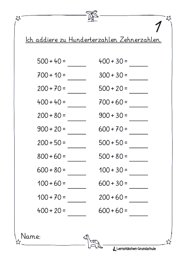 ergänzen, Grundschule (.pdf)