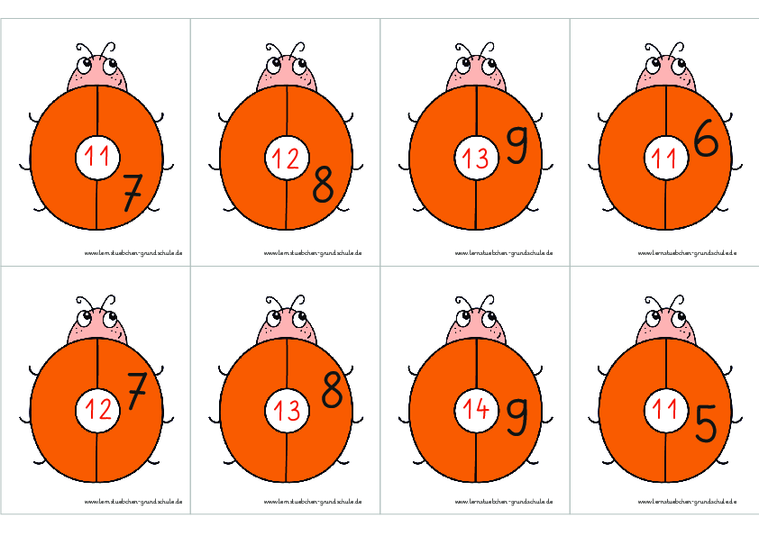 `numbers 1-20` | Grundschule (.pdf)