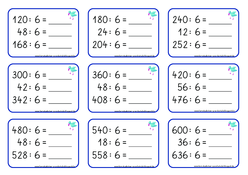 `tabelle zum ausdrucken pdf` | Grundschule (.pdf)