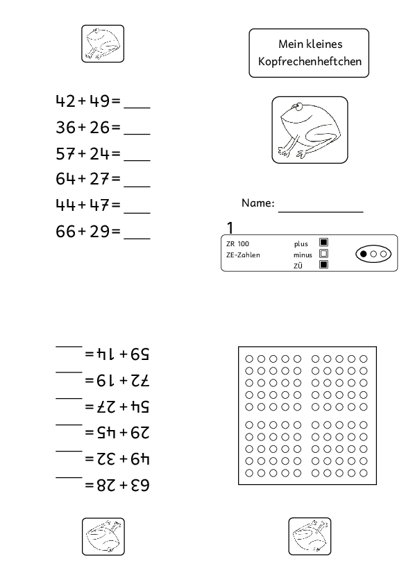 100er-Feld, Grundschule (.pdf)