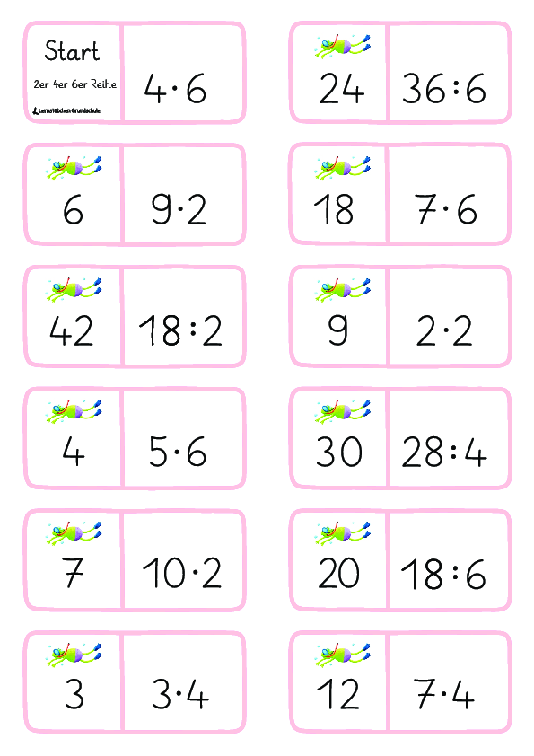 division, Klasse 2 | Grundschule (.pdf)
