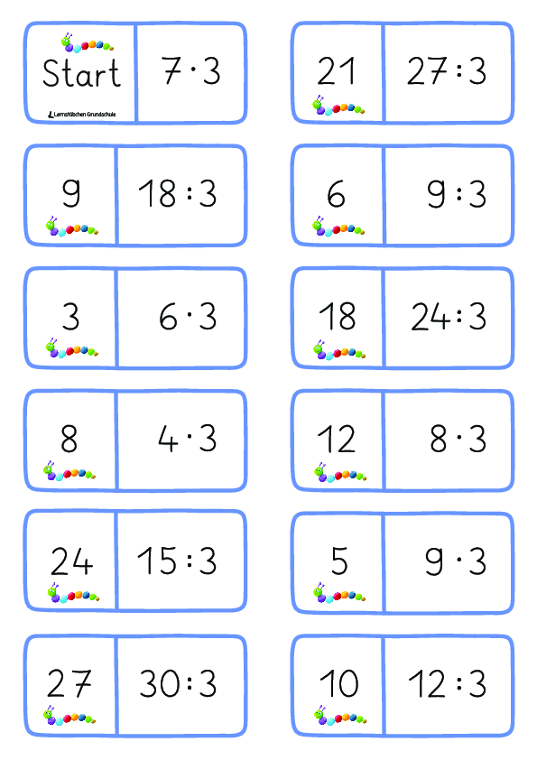 division, Klasse 2 | Grundschule (.pdf)