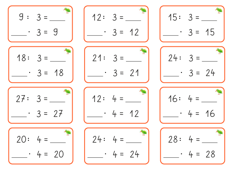 division, Klasse 2 | Grundschule (.pdf)