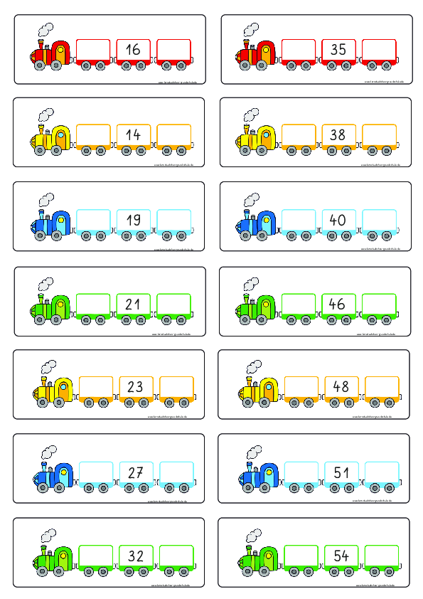 Vorgänger und Nachfolger in bunten Zügen - ... (.pdf) - Lernstübchen
