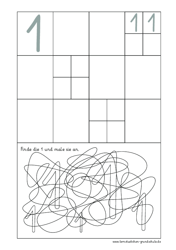 alle Zahlen üben (4) (.pdf) - Lernstübchen