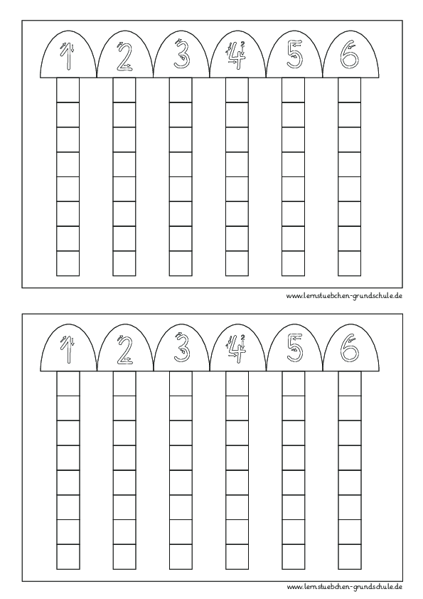 Zahl 1, Grundschule (.pdf)