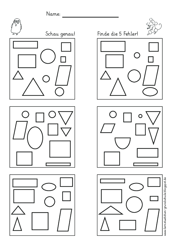 Unterschiede finden (.pdf) - Lernstübchen