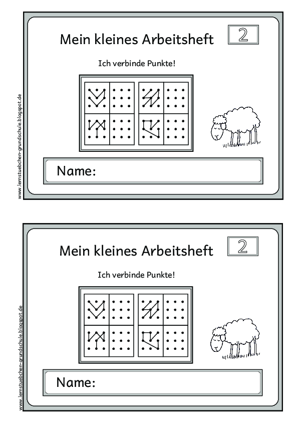 `zahlen buchstaben verbinden` | Grundschule (.pdf)